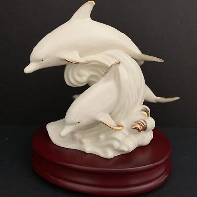 San Francisco Music Box Company Dolphins Music Box Plays Ebb Tide | eBay