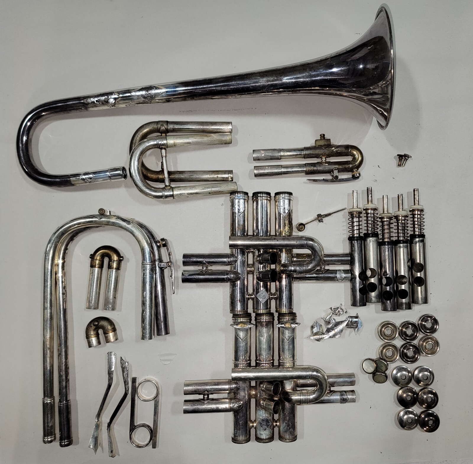 Besson Silver 2-20 Cornet Replacement Parts | eBay