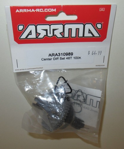 ARRMA Center Differential Set 46T (Assembled with 100k Diff Fluid) # ...