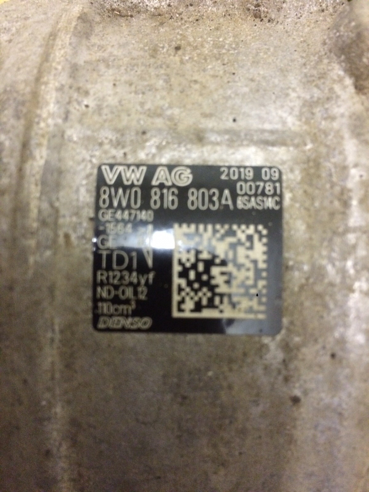 Porsche Vw Audi 3,0 Tfsi AIR CON A/C COMPRESSOR PUMP 8W0816803A | eBay UK