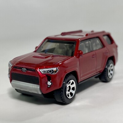 '18 Toyota 4Runner Red 1:64 Scale Diecast Diorama Model SUV | eBay