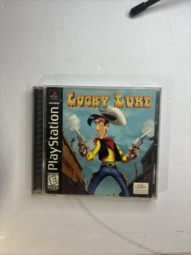 PlayStation 1 - Lucky Luke Cowboy Video Game Complete w/ Manual ...