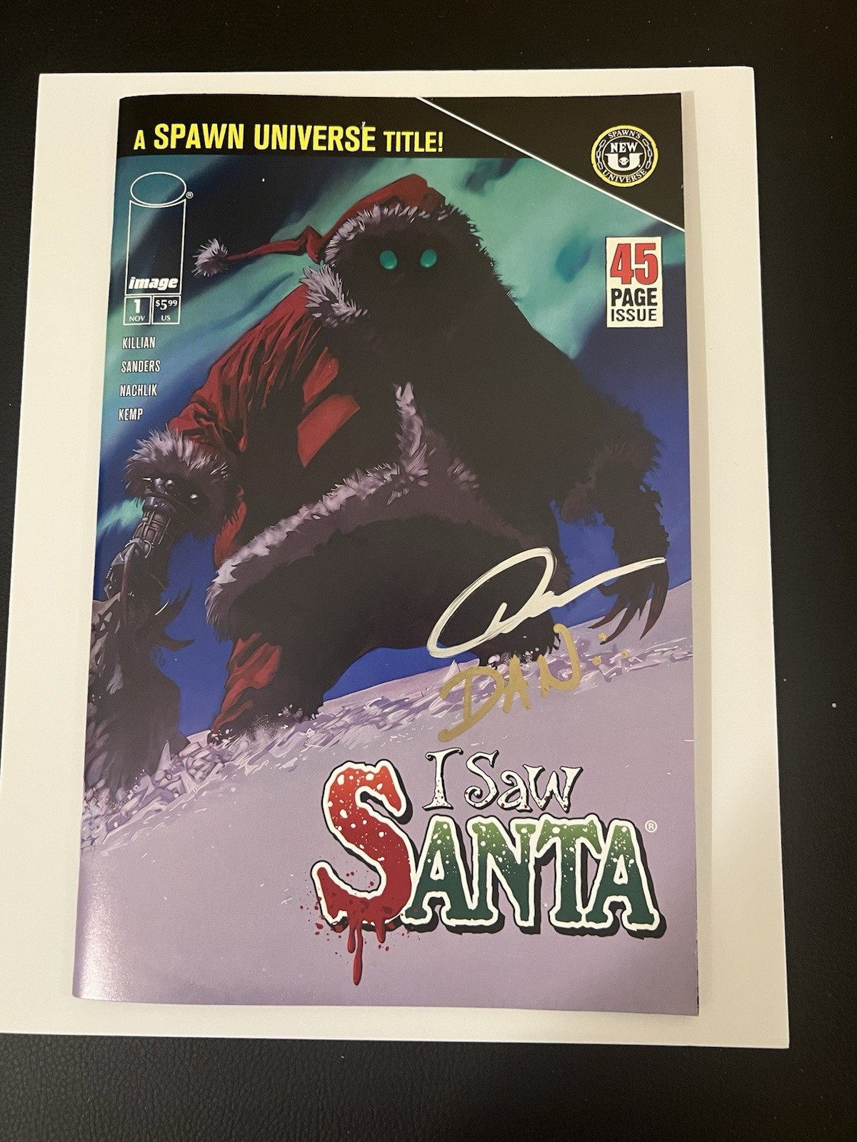 SPAWN - I SAW SANTA - A SPAWN UNIVERSE CHRISTMAS STORY Signed #1 Last ...