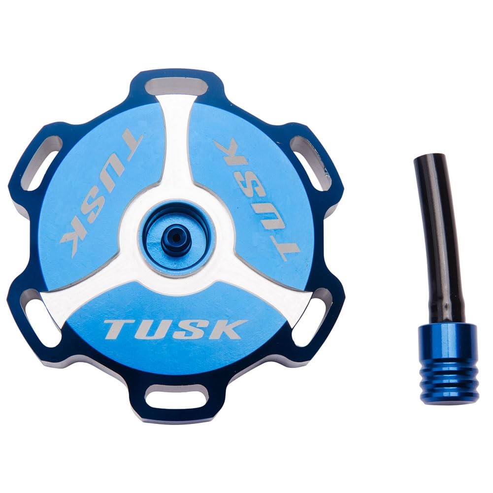 Tusk Billet Aluminum Gas Cap Blue Machined For KAWASAKI KX450F 2006 ...