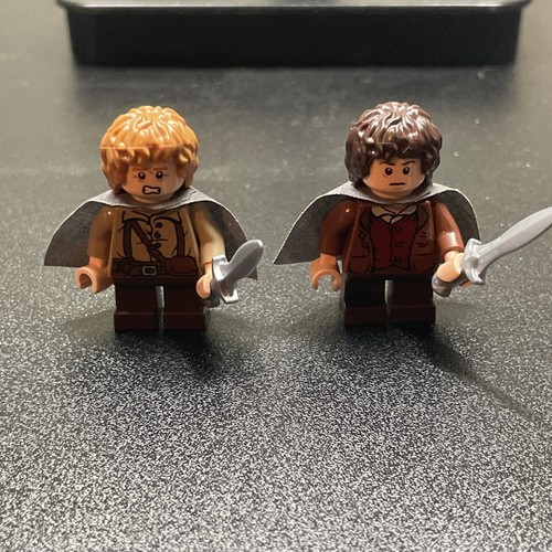 Samwise Gamgee, Frodo Baggins LEGO Lord of the Rings LOR004 LOR003 ...