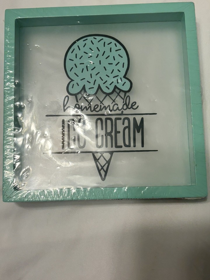 Table top sign - Homemade ICe CREam sign by HORIZON GROUP | eBay