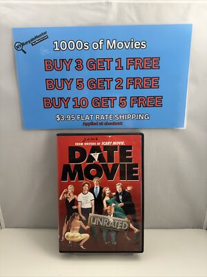 Date Movie (DVD, 2006, Unrated Widescreen) 24543247012| eBay