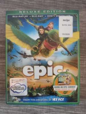 Epic (Blu-ray/DVD, 2013, 3-Disc Set, Includes Digital Copy 3D ...