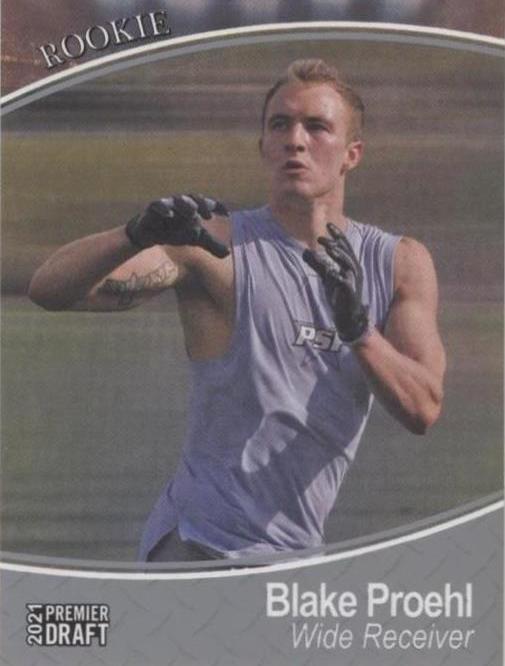 2021 Sage Premier Draft - Blake Proehl #100 Silver (RC) for sale online ...