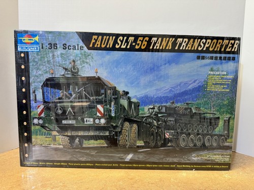 Trumpeter 1:35 FAUN SLT-56 Tank Transporter New Sealed Model Kit | eBay