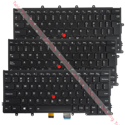 US UK Spanish French Backlit Keyboard for Lenovo Thinkpad X240 X250 ...