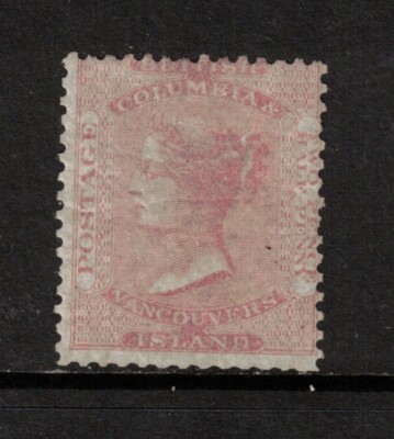 British Columbia #2a Mint Fine+ Full Original Gum Lightly Hinged Pale ...