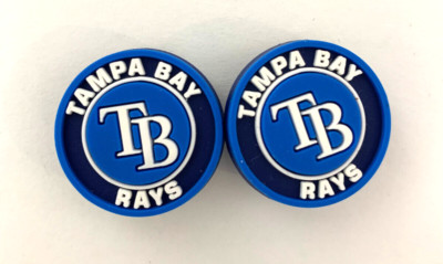 MLB Major League Baseball Team Tampa Bay Rays Shoe Charm Jibbetzs - 2 ...