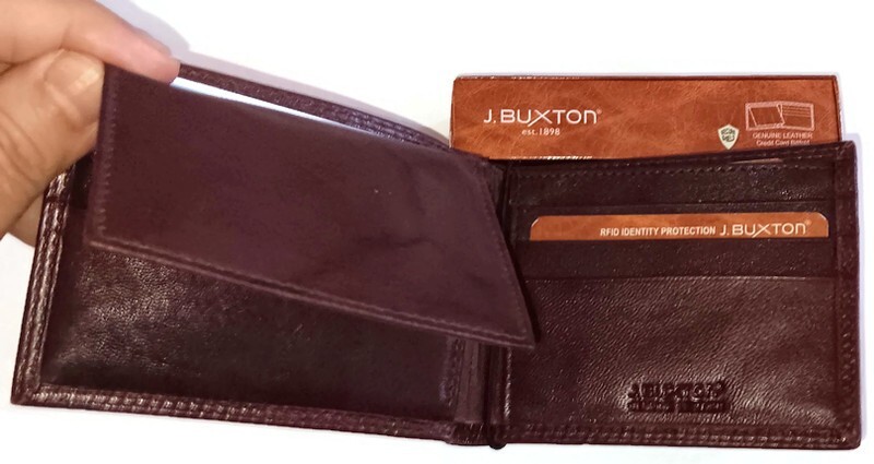 Buxton Genuine Leather Mountain Pull Out ID Billfold Wallet, Brown | eBay