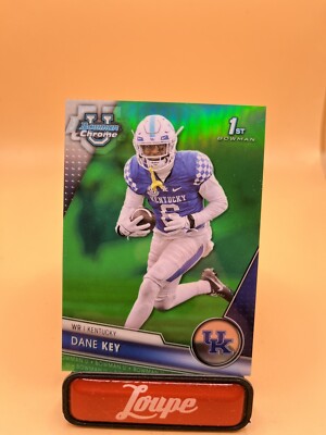 Dane Key 2023 Bowman Chrome University 1st Bowman Green Refractor /99 ...