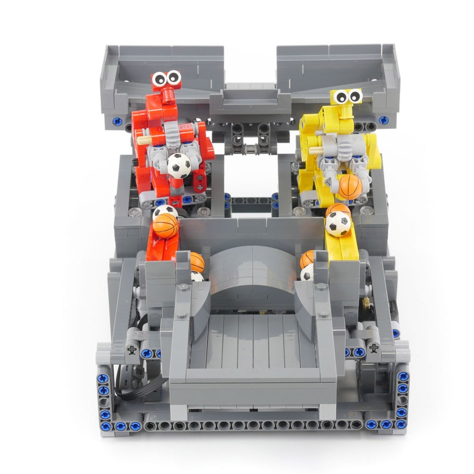 Custom MOC Catch and Spin Robots GBC Module 1258 Bricks with PF Motor ...