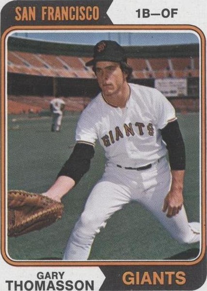 1974 Topps - #18 Gary Thomasson (RC) for sale online | eBay