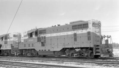 MP Missouri Pacific locomotive No 4240 engine type EMD GP7 OLD TRAIN ...