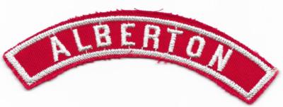 Alberton Red and White RWS Community Strip Vintage Boy Scouts BSA | eBay