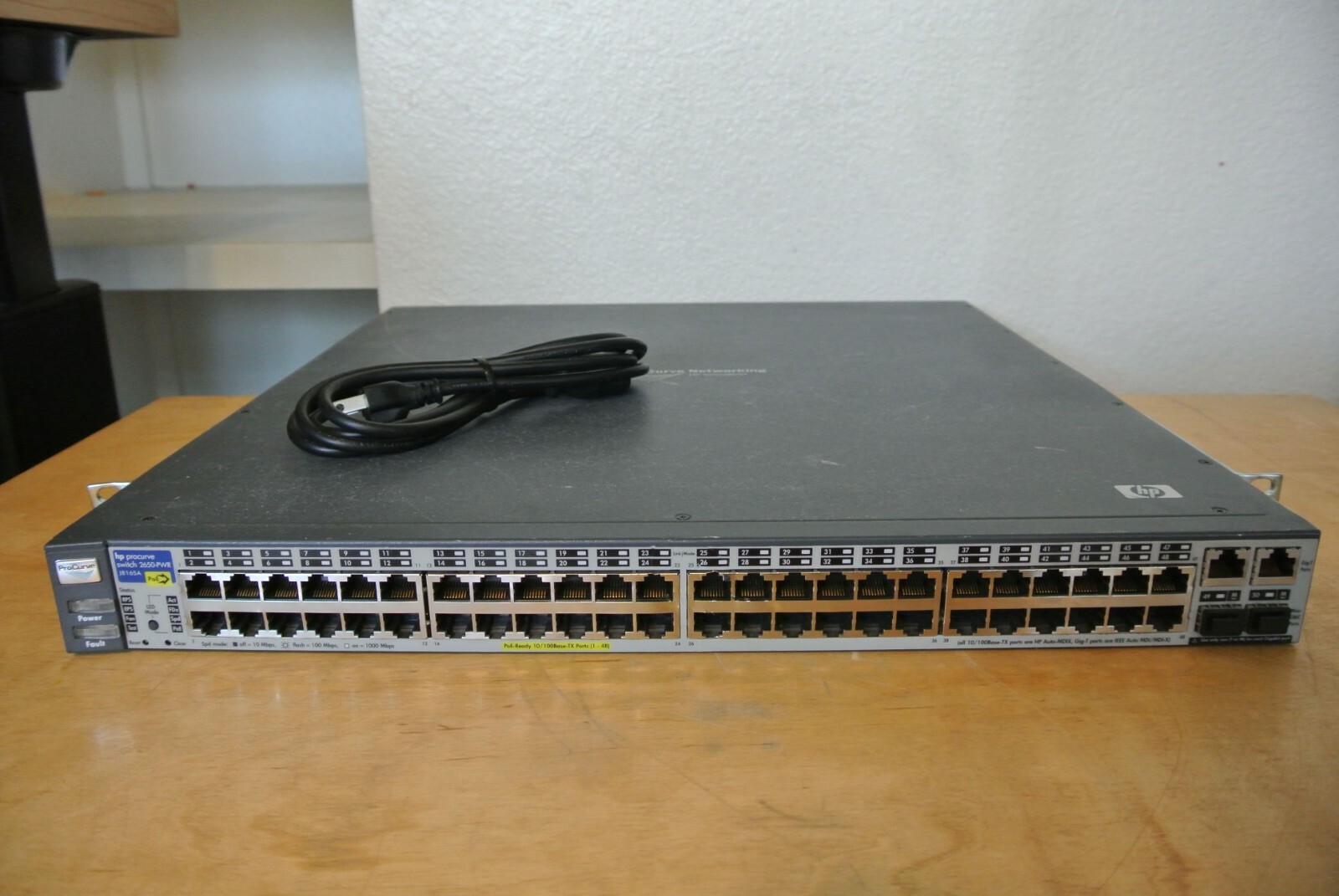 HP++ProCurve+%28J8165A%23ABA%29+48-Ports+External+Switch+Managed ...