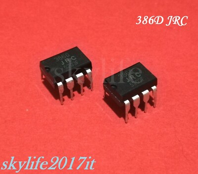 2 pz Circuito integrato JRC 386D = LM386 amplificatore audio - LM 386 ...