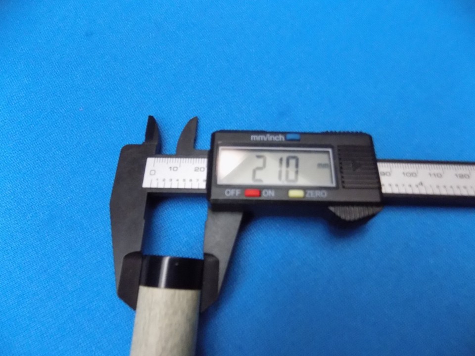 1990's Meucci Pool Cue shaft. 12.4 mm Ultra skin M tip,Has Meucci 5/16x18 pin | eBay