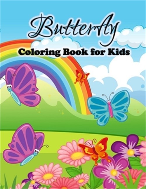 Butterfly Coloring Book for Kids: Cute Butterflies Coloring Pages for ...