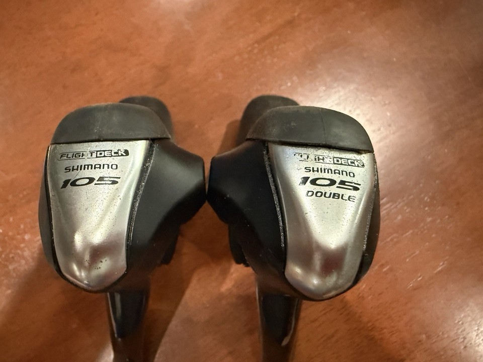 NEW TAKEOFF NOS SHIMANO 105 SHIFTER SET PAIR ST-5600 2x10 | eBay