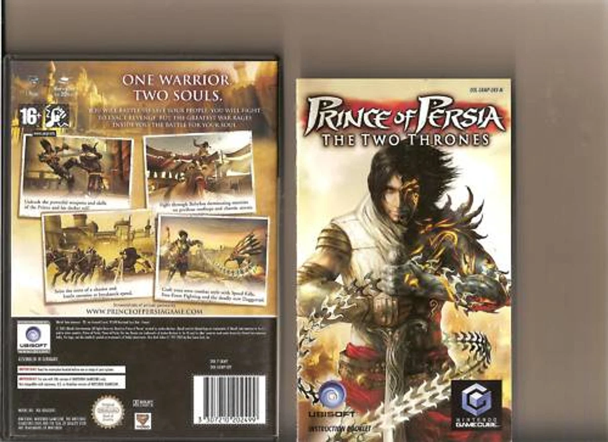 Prince Of Persia The Two Thrones Gamecube
