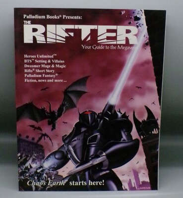 Palladium Books RIFTS The Rifter #17 Megaverse SOURCEBOOK Heroes ...