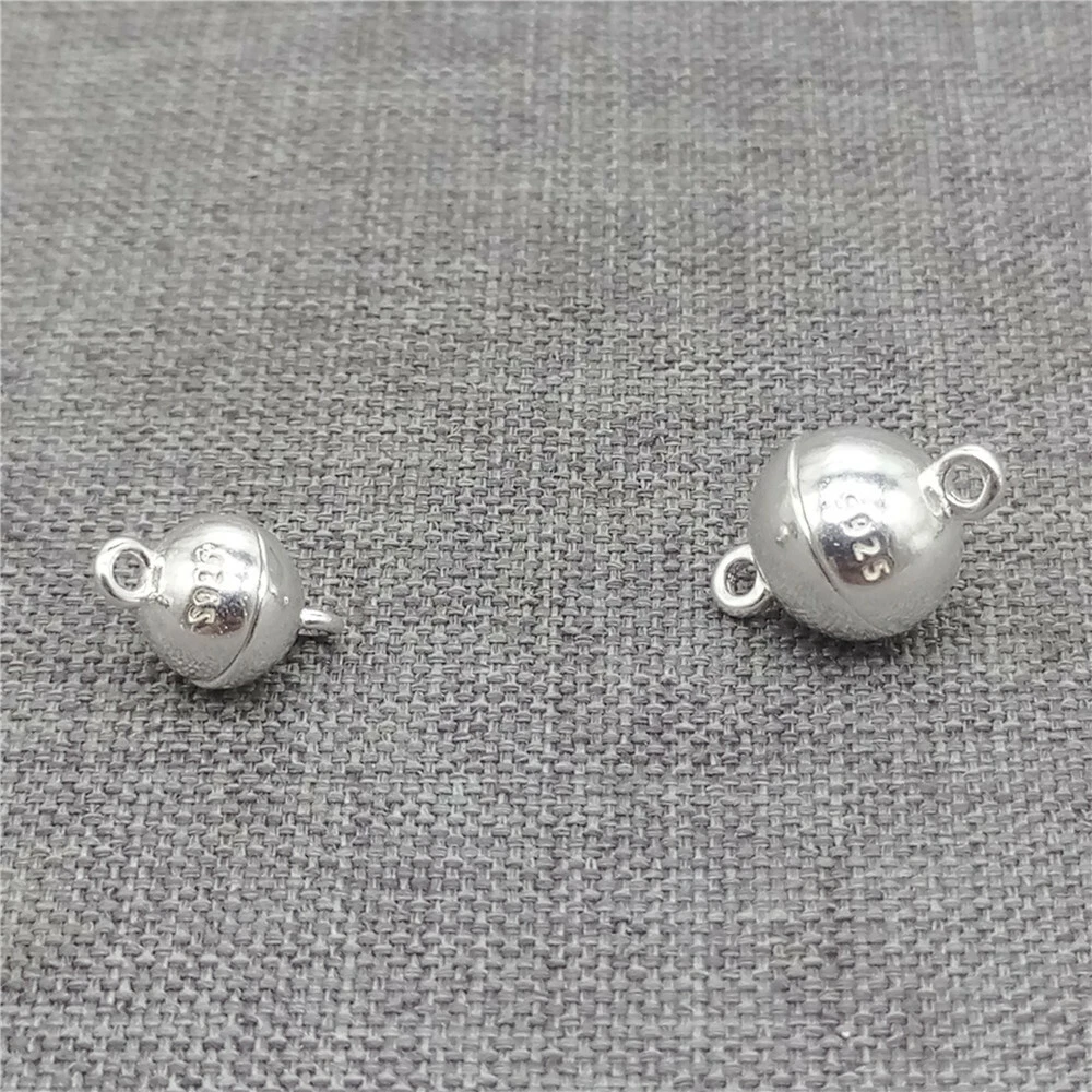 Magnetic Silver Round Ball