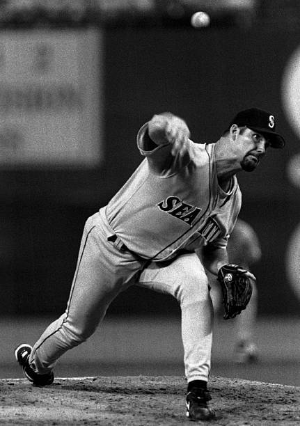 Andy Benes Seattle Mariners pitches 1990s Old Photo 1 | eBay