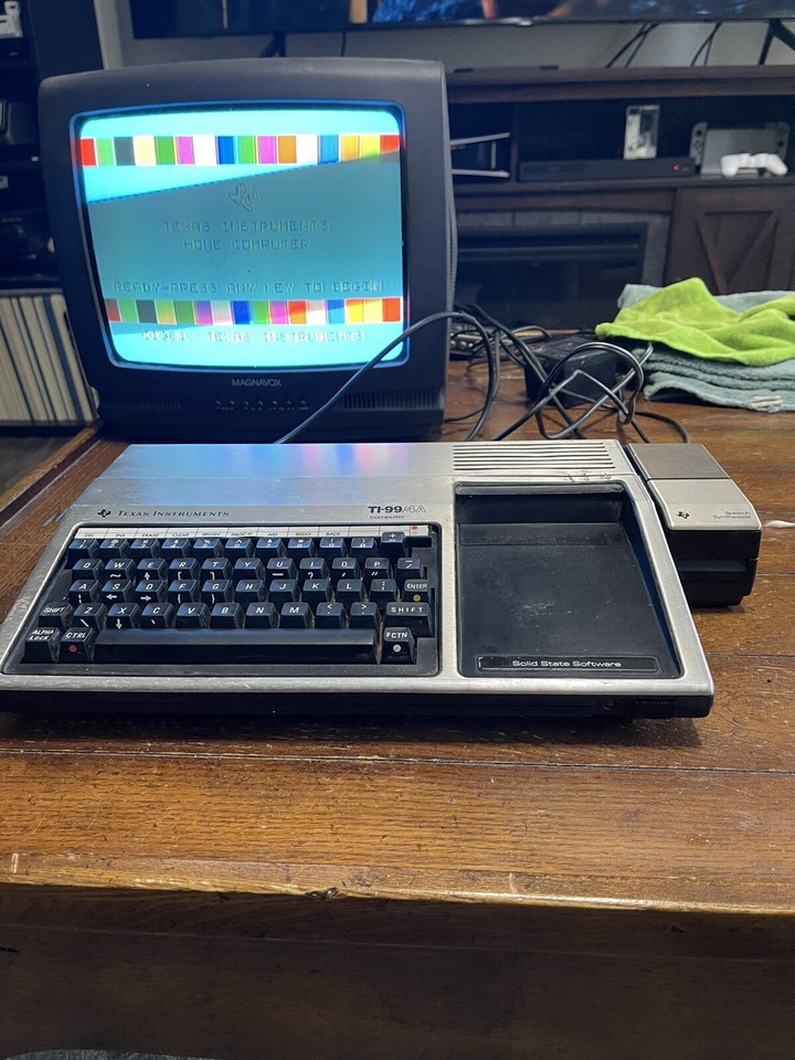 texas instruments home computer ti-99/4a W/ Expansion Module | eBay
