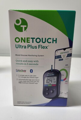 One Touch Ultra Plus Flex Meter Blood Glucose Monitoring System NEW | eBay