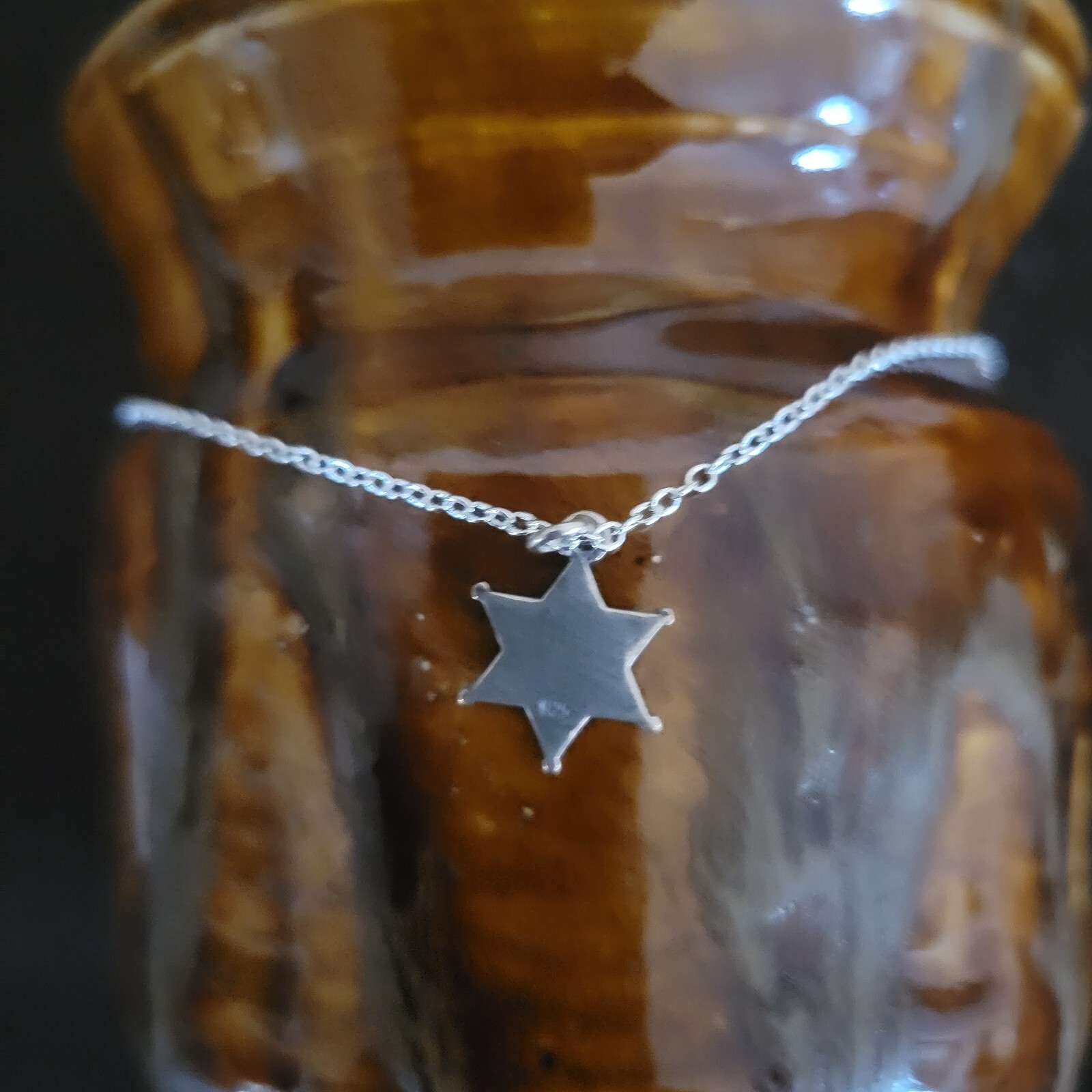 Deputy US Marshal Star Badge Sterling Silver Necklace | eBay