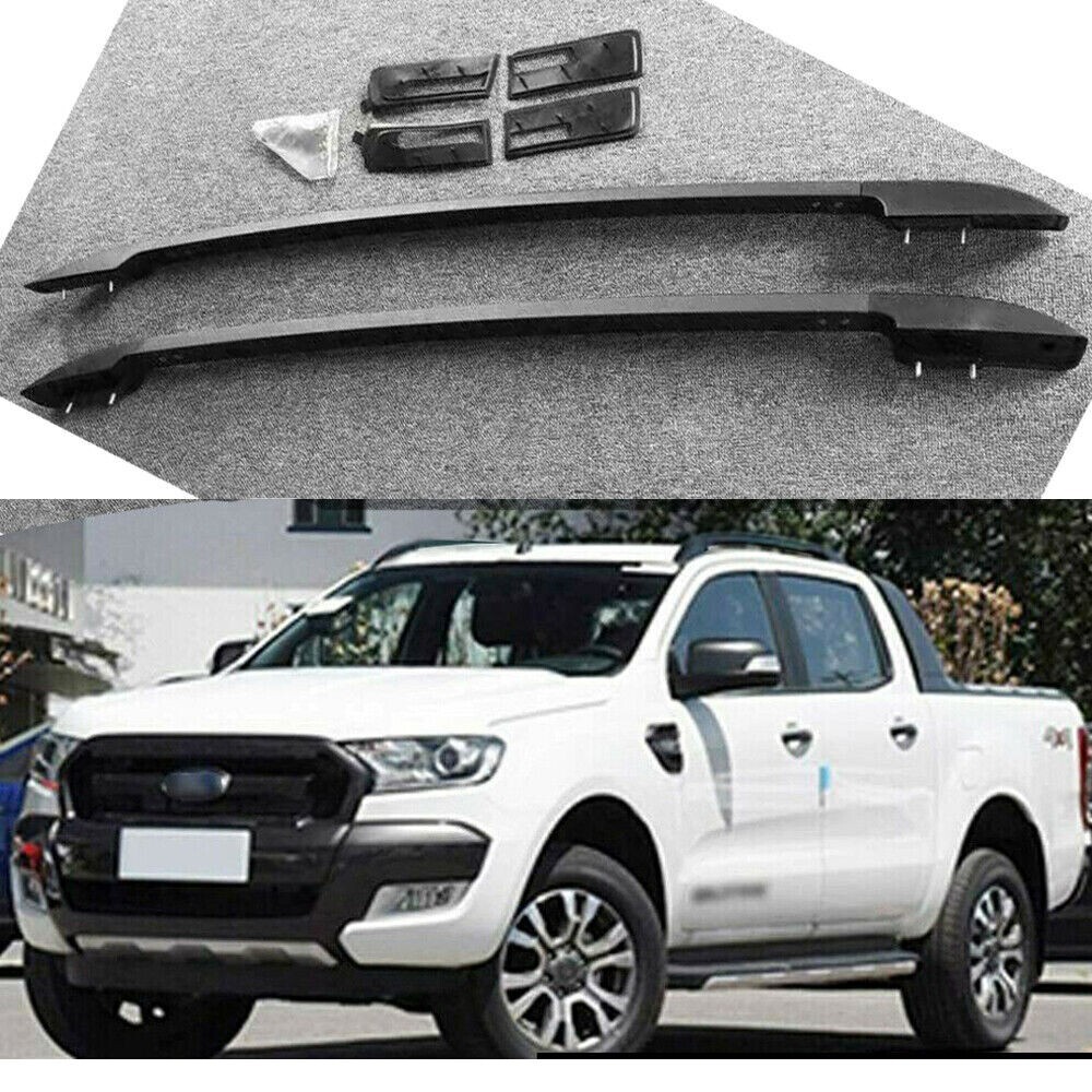 2Pcs Roof Rail Roof Rack Side Rail Aluminum Fits for Ford Ranger 1983 ...