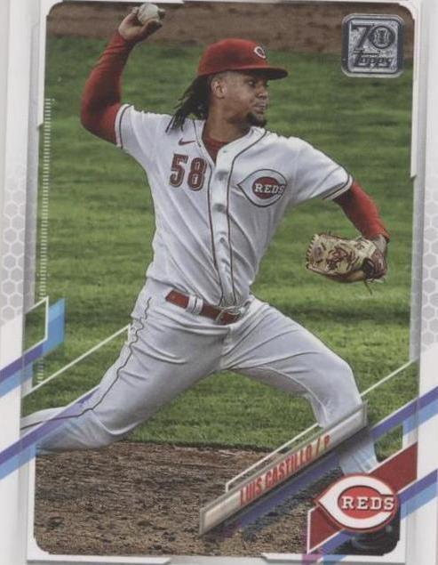 2021 Topps - Luis Castillo #271 Advanced Stats Back /300 for sale ...