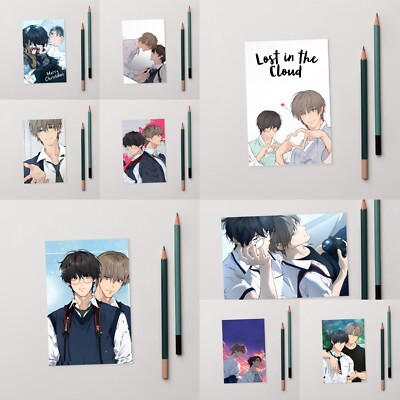 Lost in the Cloud Manhwa Cirrus Skylar BL Manga Comic Print Yaoi ...