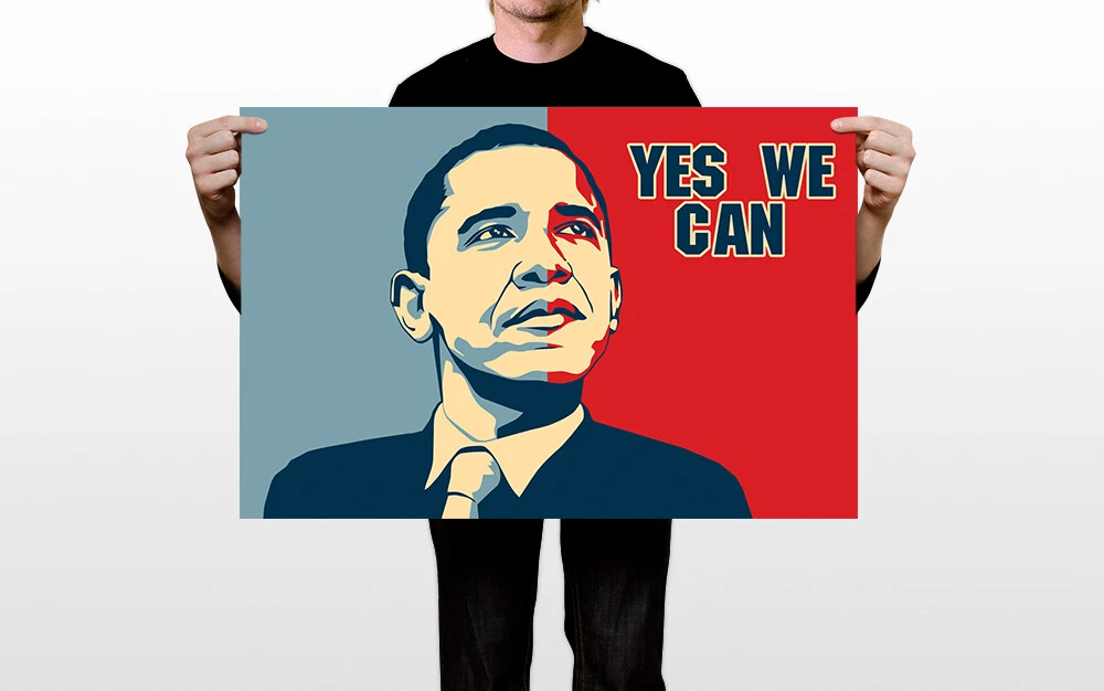 Obama Poster Yes We Can