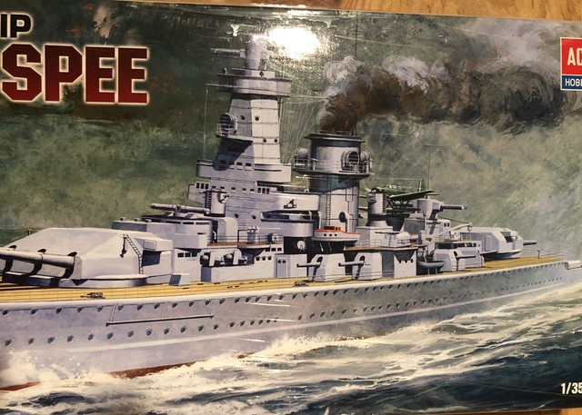 Academy 14103 1 350 Admiral Graf Spee German Pocket Battleship for sale ...