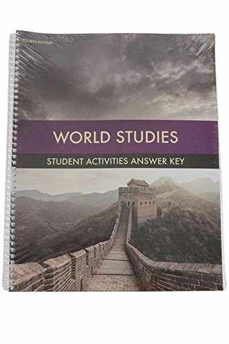 BJU Press World Studies Student Activity Manual Answer - Office Product ...