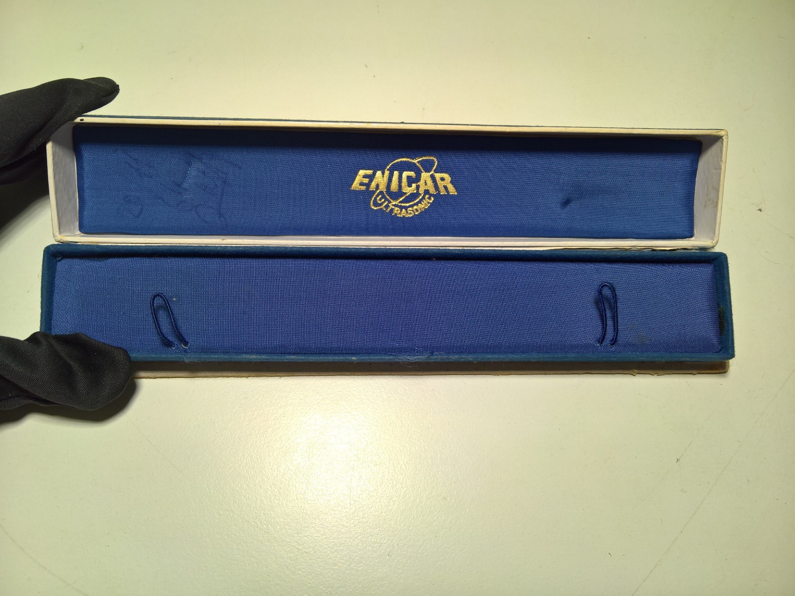 Rare Vintage Box For Enicar Ultrasonic Watch - Gem