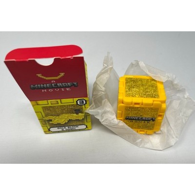 Minecraft Movie McDonald's Gold Block and Dawn #3 New in Box | eBay