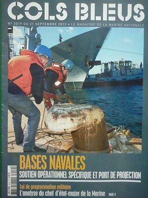 REVUE COLS BLEUS LA MARINE NATIONALE BASES NAVALES GUERRE DES MINES ...
