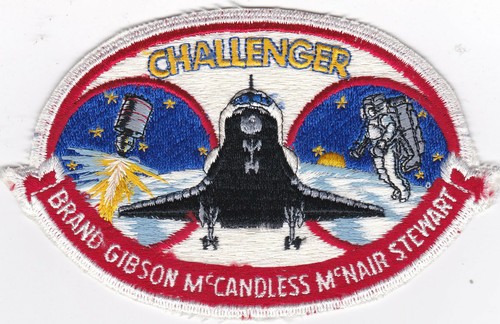 NASA ORIGINAL STS 41-B GIBSON-MCCANDLESS CREW PATCH | eBay