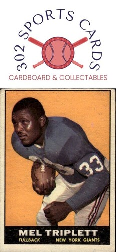 1961 Topps #86 Mel Triplett | eBay