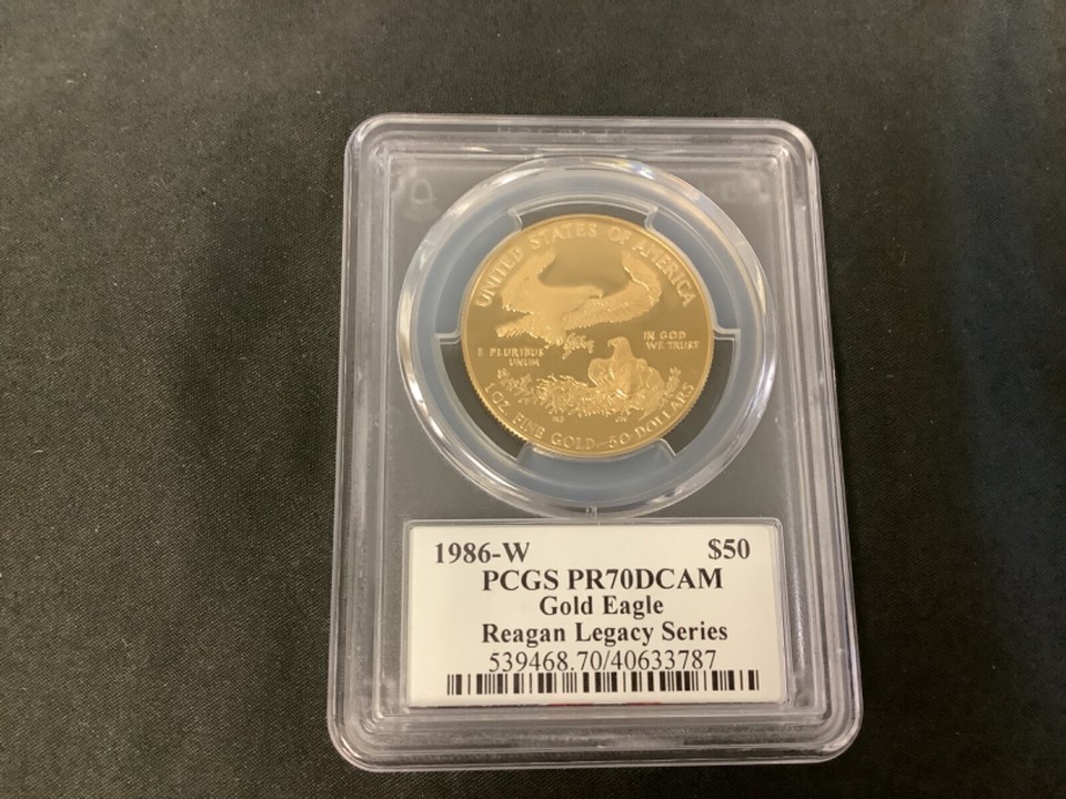 1986 U.S. Money Reserve Regan Legacy Series Silver & Gold Set! | eBay