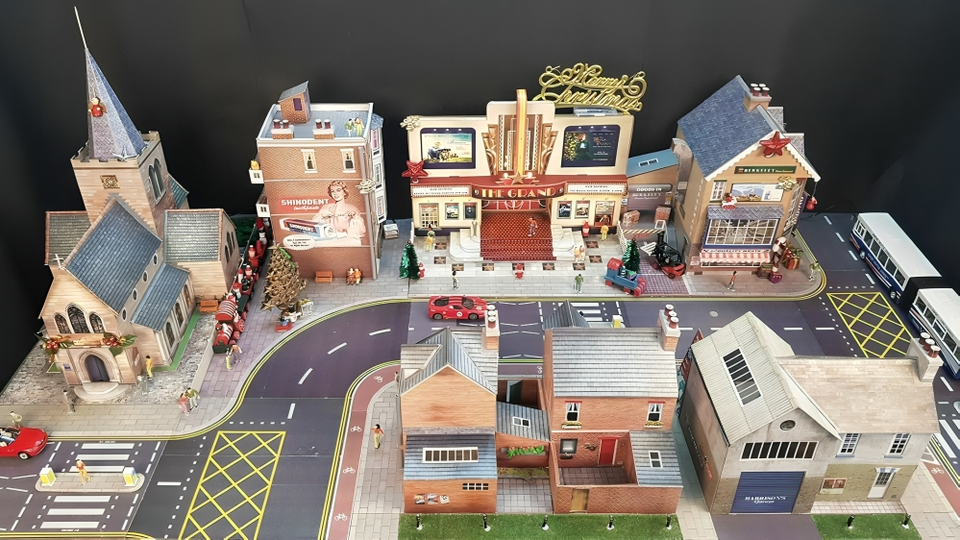 Corner Row House Model Making Kit by The CityBuilder 1:43 Scale (7mm) O ...
