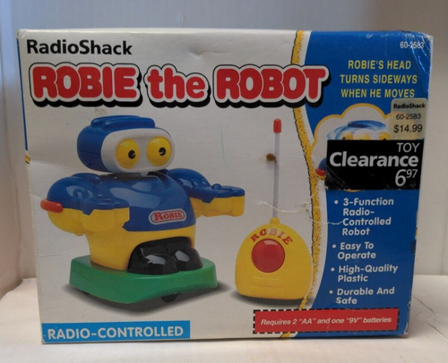 Robie the Robot Radio Shack Remote Controlled New in Box with ...