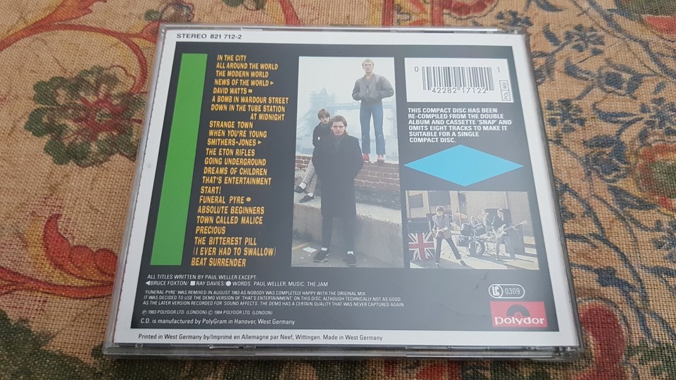 The Jam / Compact Snap! - Made In West Germany | eBay